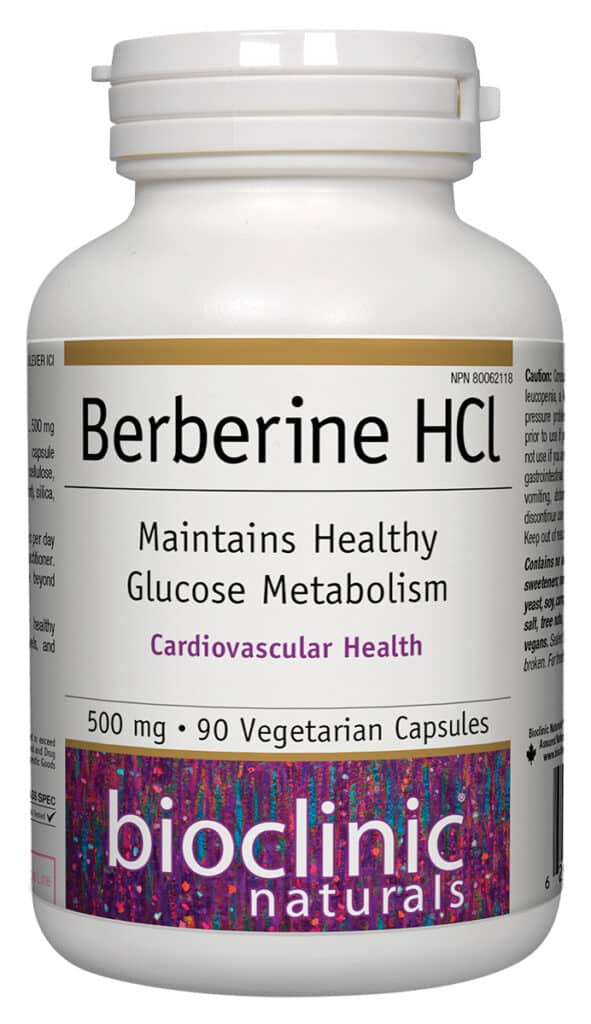 Berberine HCl - Bioclinic English Canada